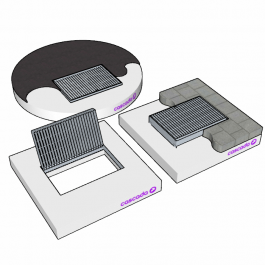 Galvanised Grated Covers